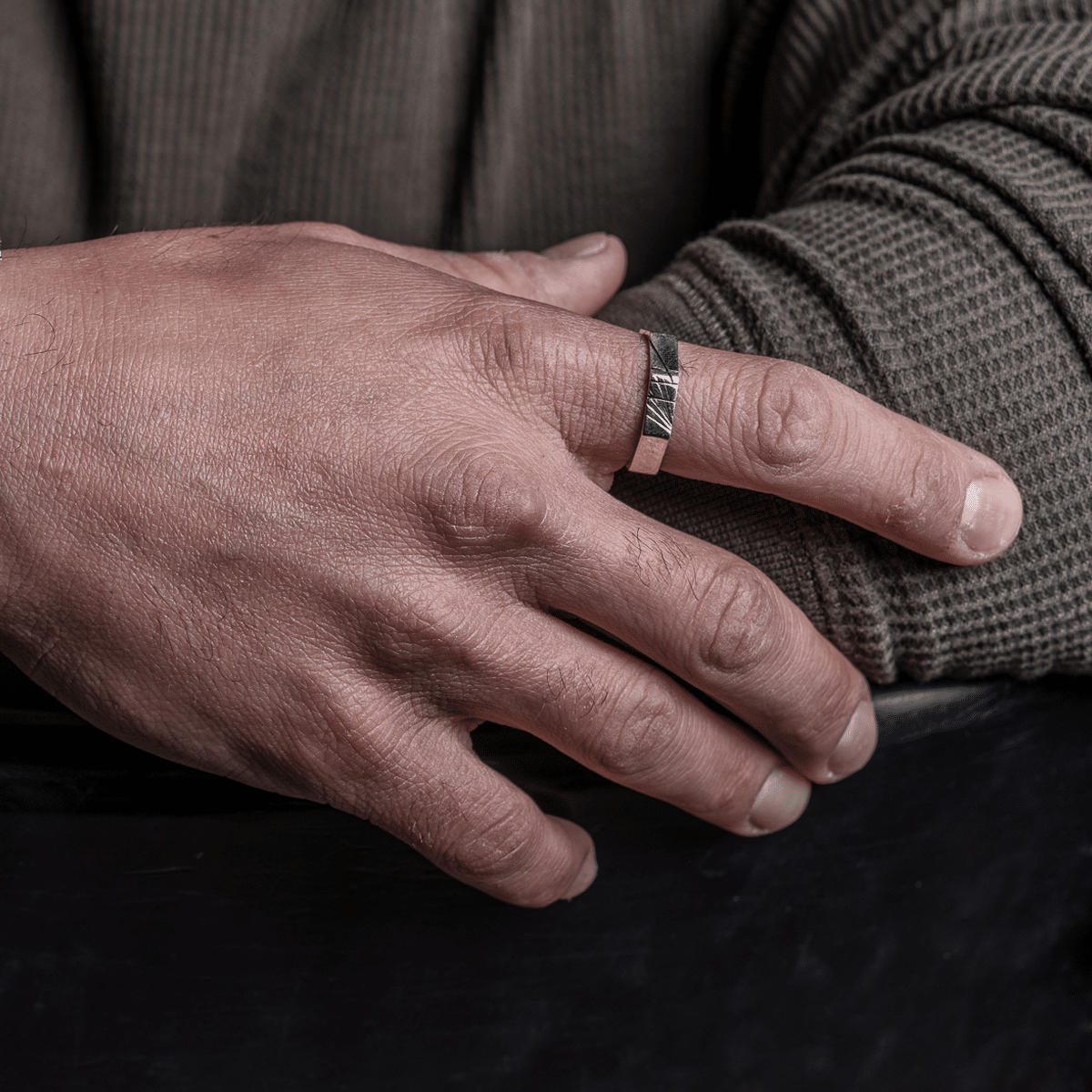 Scratched Hexagon – By NEVO